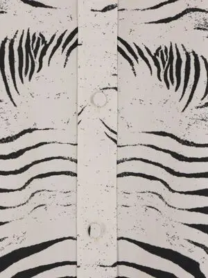 Roberto Cavalli Zebra-print Shirtdress