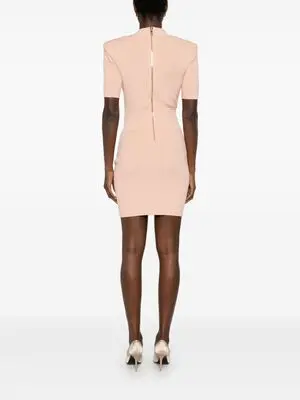 Balmain Knitted Mini Dress - Neutrals