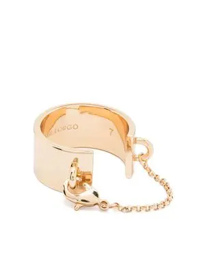 Eddie Borgo Safety Chain Ring - Gold