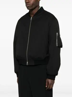 JIL SANDER Padded Bomber Jacket