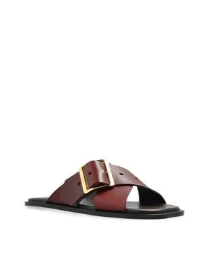 Loewe Petal Belt Slides