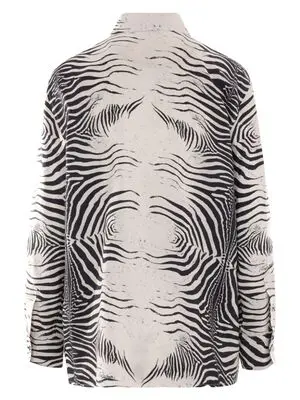 Roberto Cavalli Zebra-print Shirt