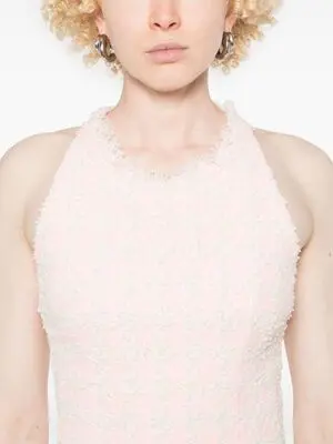 Balmain Tweed Mini Dress - Pink