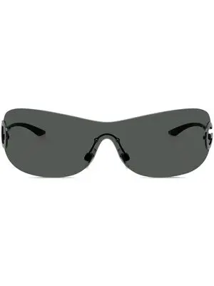 Dolce & Gabbana Shield-frame Sunglasses - Black