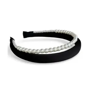 HEADBANDS OF HOPE Classic Double Headband Set - Black