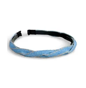 HEADBANDS OF HOPE Thin Braid Headband - Blue