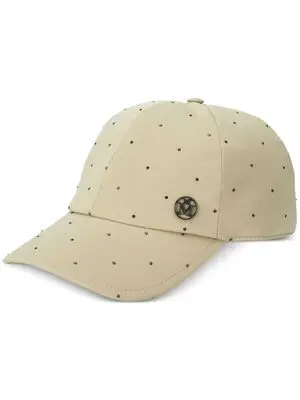 MAISON MICHEL Tiger Baseball Cap - Neutrals