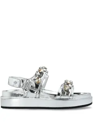 Tory Burch Kira Sandals - Grey