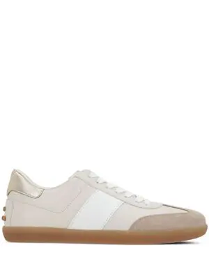 TOD'S Leather Sneakers - Neutrals
