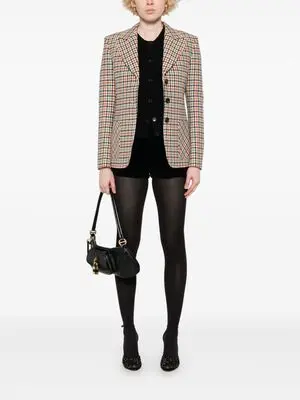 Chloé Checked Tailored Blazer