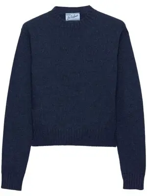 PRADA Prada Ribbed Re-cashmere Sweater