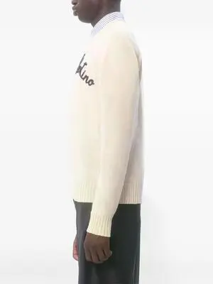 Valentino Garavani Embroidered Sweater - Neutrals