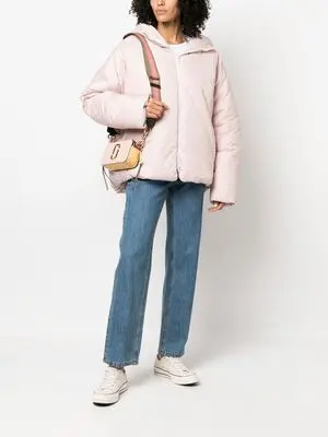 SHERPA Shuoy Hooded Puffer Jacket - Pink