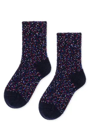 Hansel From Basel Disco Crew Socks - Navy