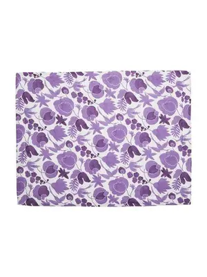 La DoubleJ Placemats Set Of 2 - Wildbird Viola Small Purple