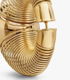 Alaïa Spiral Hoop Earrings