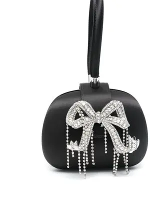 SELF-PORTRAIT Handheld Bag With Bow Detail