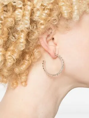 Eddie Borgo Pyramid Stud Earrings - Silver