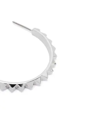 Eddie Borgo Pyramid Stud Earrings - Silver