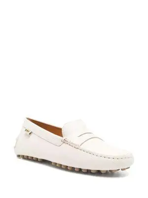 TOD'S Gommino Leather Loafers - Neutrals