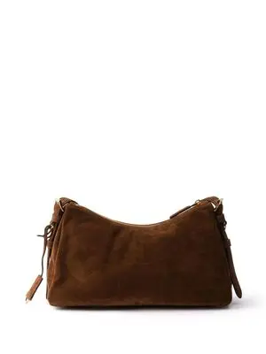 Prada Aimée Medium Shoulder Bag - Brown