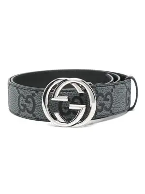 Gucci Gg Belt - Grey