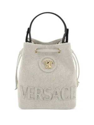 Versace Textured Bucket Bags