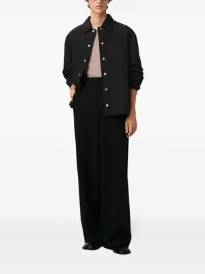 AMI Paris De Coeur Padded Overshirt - Black