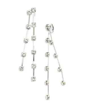 KENNETH JAY LANE Crystal Drop Earrings
