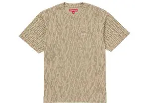 Supreme Short Sleeve Pocket Tee Shirt - Tan Raindrop