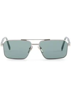 Prada Rectangle Sunglasses - Silver