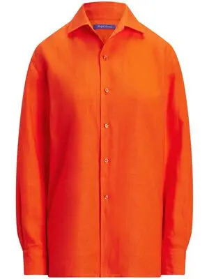 Women's Long Sleeve Linen Shirts