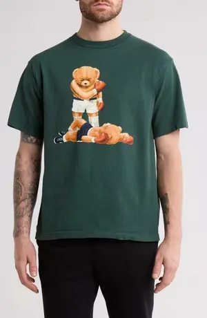 MARKET Ko Graphic T-shirt - Deep Emerald