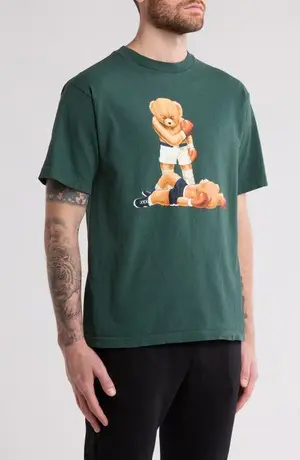 MARKET Ko Graphic T-shirt - Deep Emerald