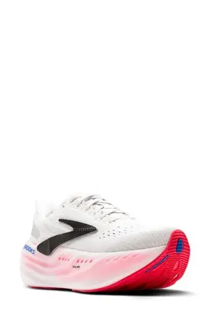 Brooks Glycerin Max Running Shoe - White/black/diva Pink