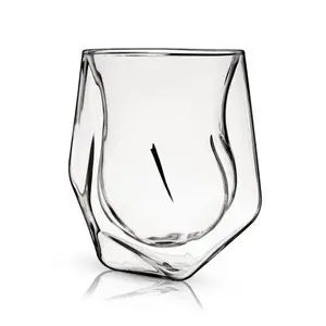 VISKI Alchemi Double Walled Aerating Tumbler - Clear