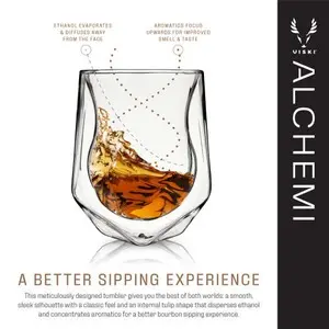 VISKI Alchemi Double Walled Aerating Tumbler