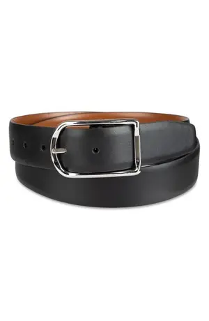 Cole Haan Reversible Leather Belt - Black/tan