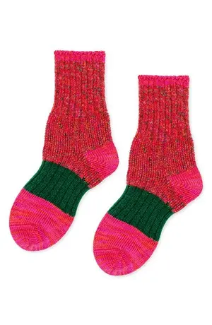 Hansel From Basel Hansel From Basel Pixie Dapple Crew Socks Salsa