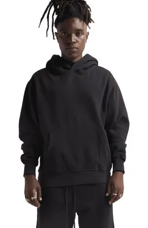 SHAKA WEAR Heavyweight Garment Dye Hoodie - Black