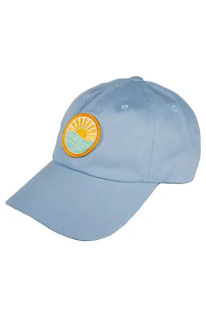 EVERYDAY CALIFORNIA Everyday California Daisy Baseball Cap Light Blue