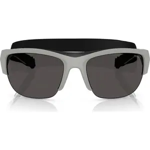 Prada 69mm Pillow Sunglasses - Dark Grey