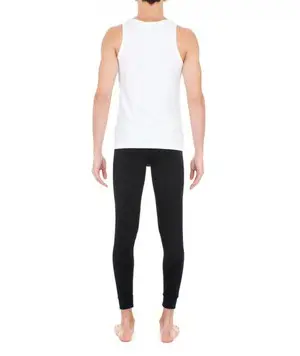 HOM Supreme Cotton Tank Top - White