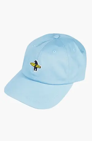 EVERYDAY CALIFORNIA Brutus Patch Baseball Cap - Light Blue