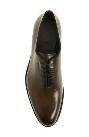 FERRAGAMO Angiolo Wholecut Shoe - New Olive