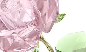 SWAROVSKI Florere Rose Crystal Figurine