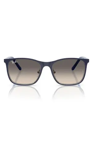 Ray-ban 48mm Gradient Square Sunglasses - Gradient Grey