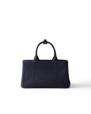 Prada Jardinière Large Cotton Canvas Handbag