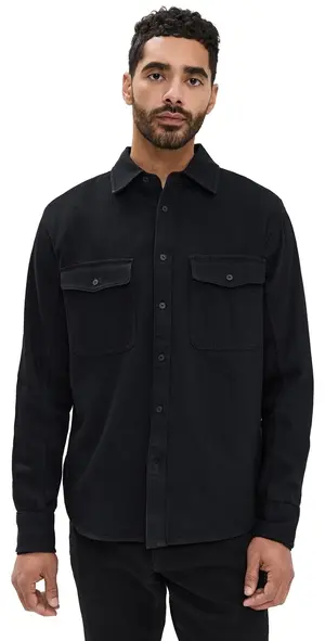 Rag & Bone Denim Engineered Jack Shirt - Black