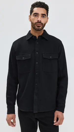 Rag & Bone Denim Engineered Jack Shirt - Black